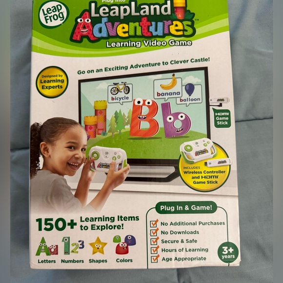 Toys | Leap Frog Learning Game With Console | Poshmark